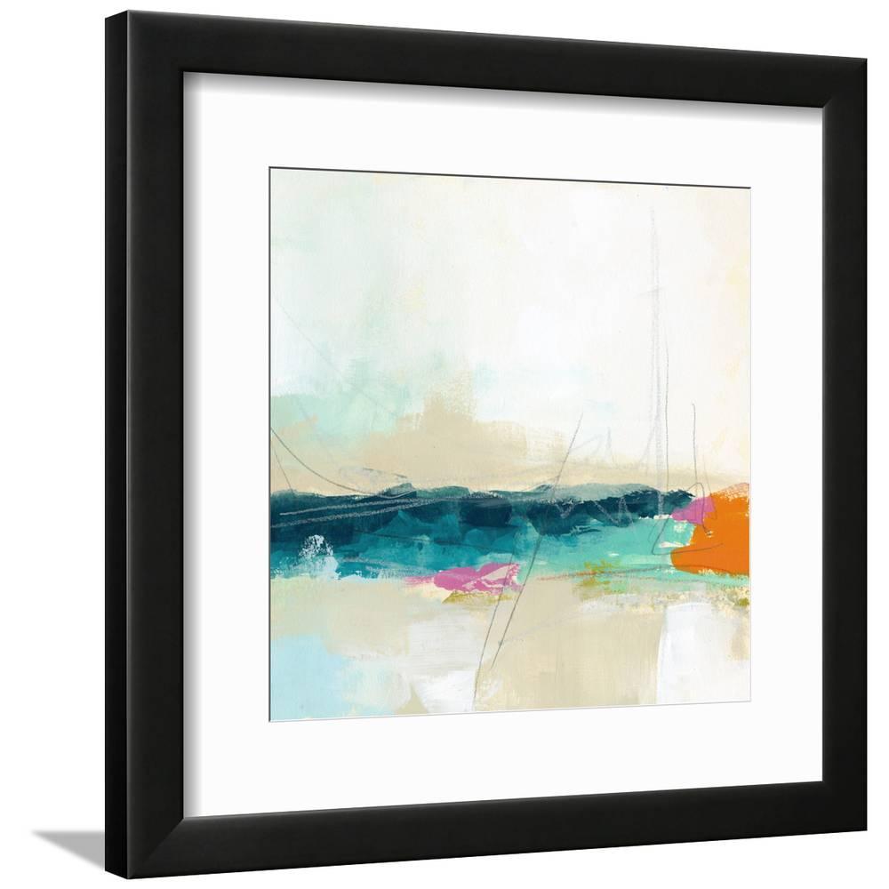 Atmospheric VIII, Abstract Scenic Framed Art Print Wall Art by June ...