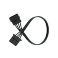 4 Pin Fan Hub 1 to 1 Way Internal Fan Power Supply Extension Cable CPU ...