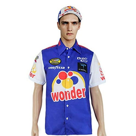Ricky Bobby Shirt Talladega Nights Crew + #26 Wonder Bread Cap hat (L ...