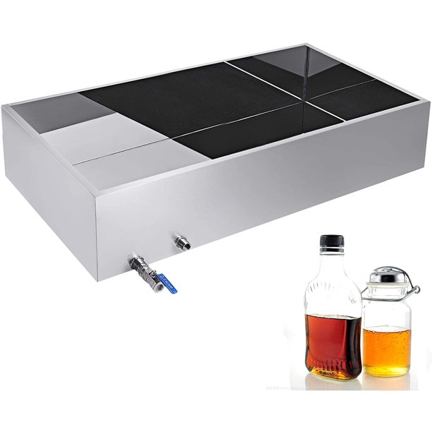 VEVOR Maple Syrup Evaporator Pan 48x24x9.5 inch Stainless Steel Maple ...