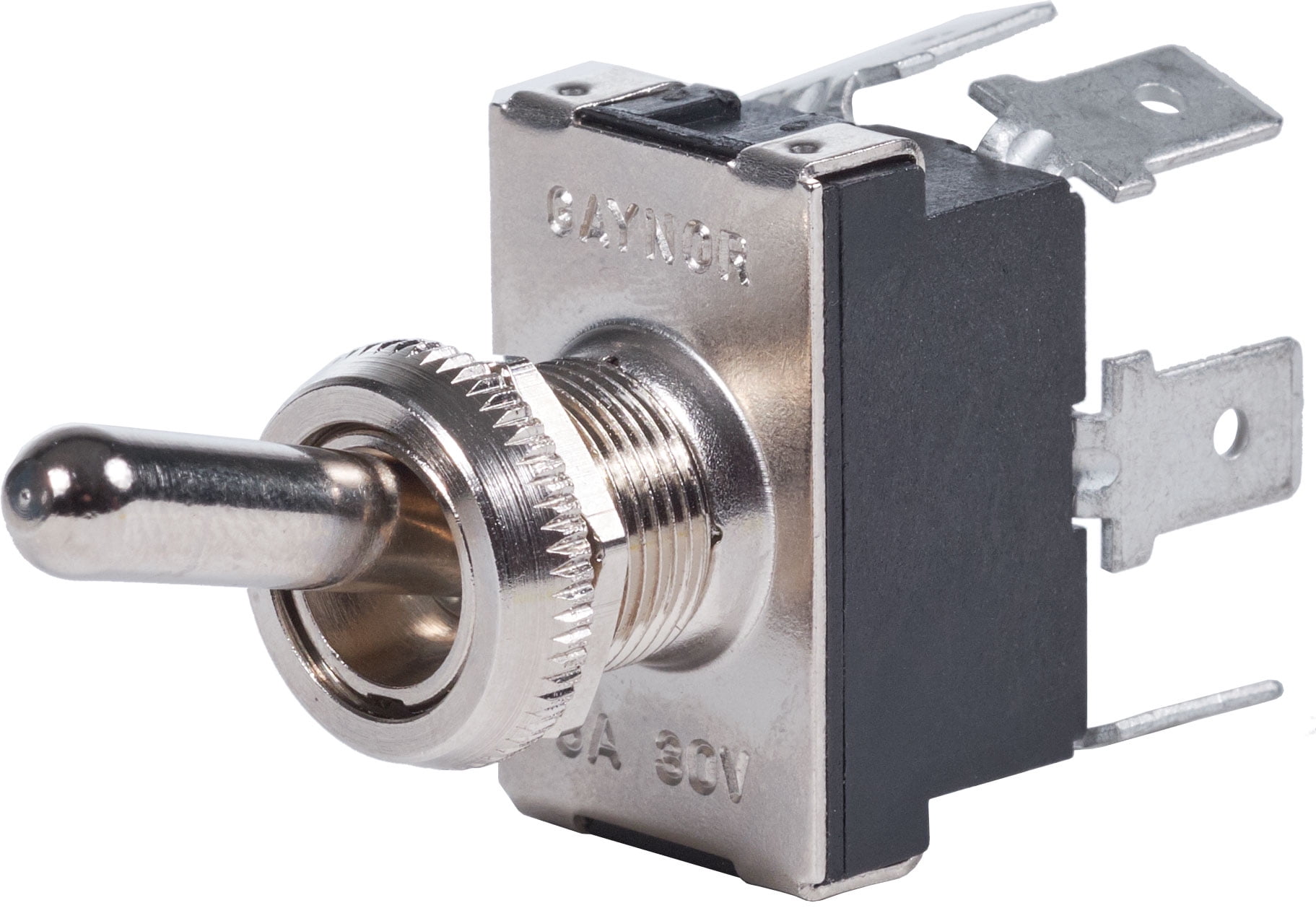 Blue Sea Systems A-Series Black Single Pole Toggle Circuit Breaker ...