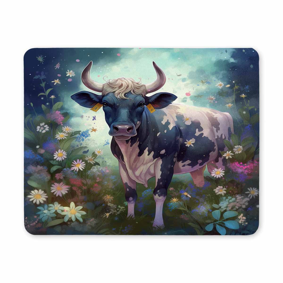 Funny Cows Gaming Mouse Pad Non Slip Mousepad Stitched Edge Rubber Base ...