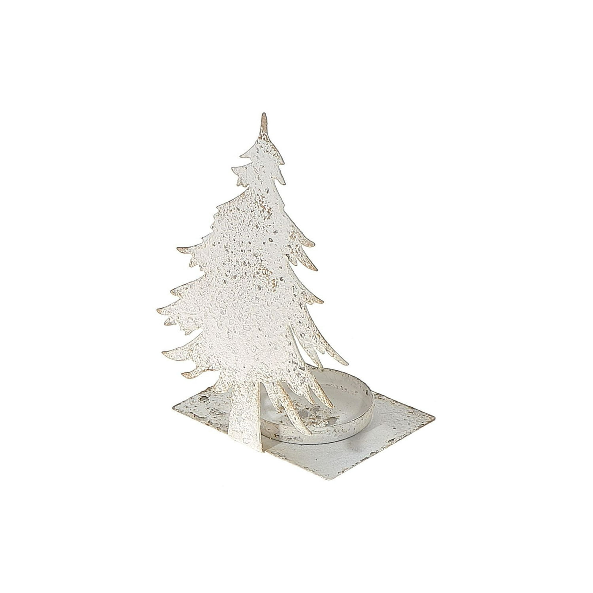 Click here for Ih Casadécor Distressed White Metal Tree Candlehol... prices