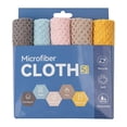5 Pack A Coffee Bean Pattern Kitchen Dishcloth - High Absorbency Corn ...