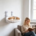 Hanging Cat Bed Suction Cup Fixed Removable Washable Cover Space Saving ...