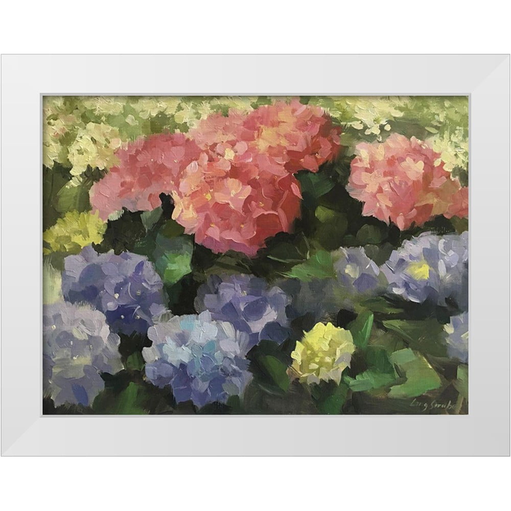Strube, Ling 14x12 White Modern Wood Framed Museum Art Print Titled ...