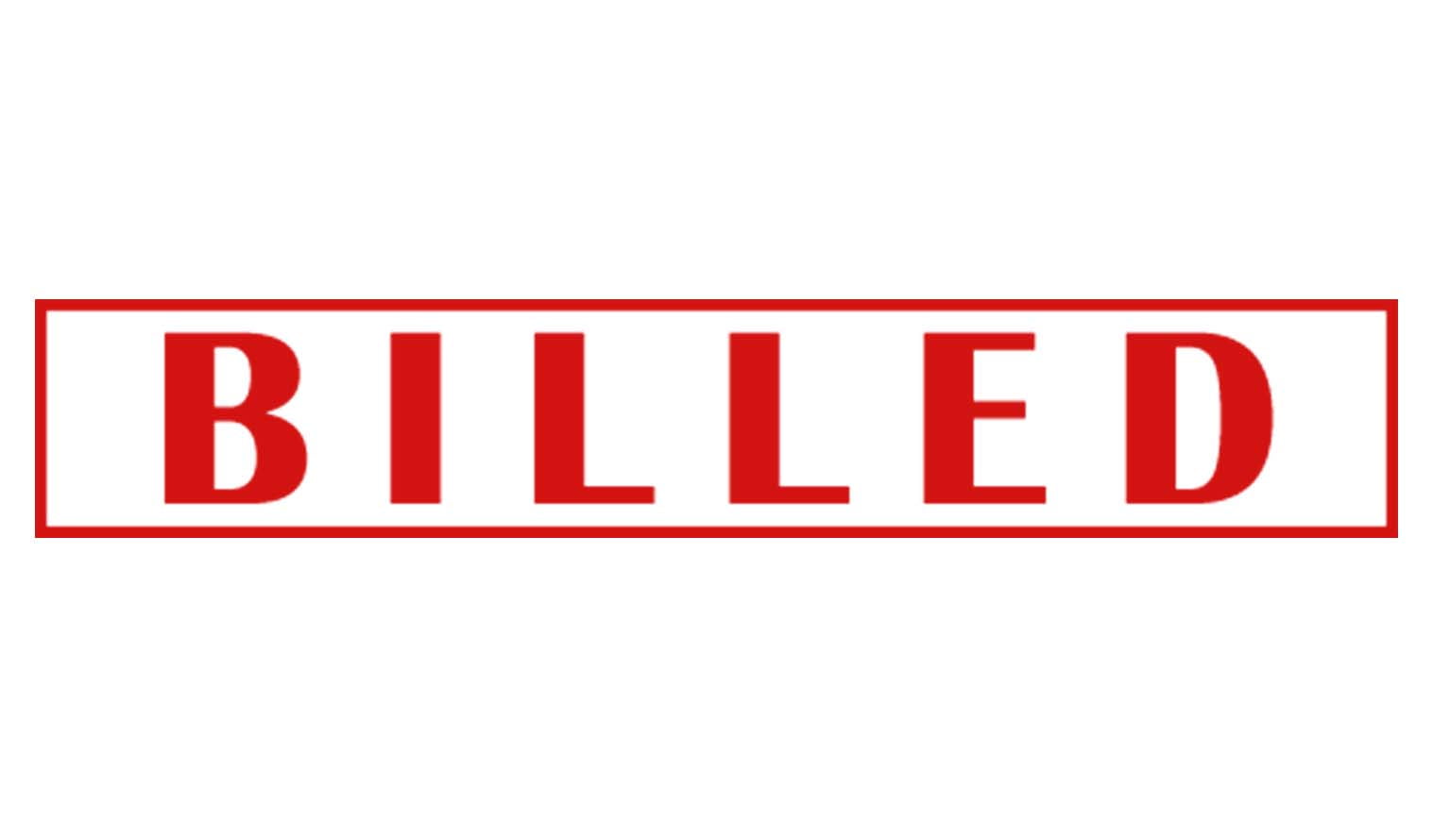 Printtoo Billed Self Inking Rubber Stamp Pre-Inked Office Stamp- Home ...