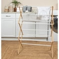 Household Essentials Collapsible Bamboo Clothes Drying Rack - Walmart.com