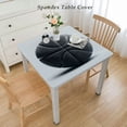 BANET Square Tablecloth with Elastic Edge,Fitted Tablecloth Home ...