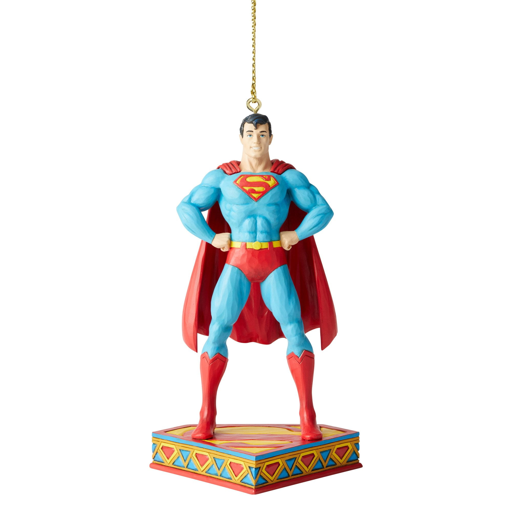 DC Comics by Jim Shore Superman Silver Age Christmas Ornament New with ...