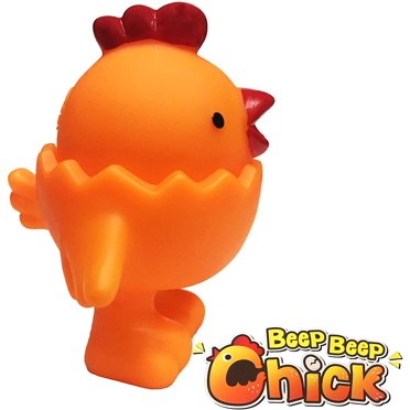 Animolds Tie-Dye Squeeze Me Rubber Chicken Toy | Screaming Rubber ...