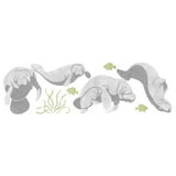 Manatee Wall Stencil SKU #1800 by Designer Stencils - Walmart.com