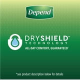 Depend Fit-Flex Women's Maximum Incontinence Underwear, XL, Light Pink ...