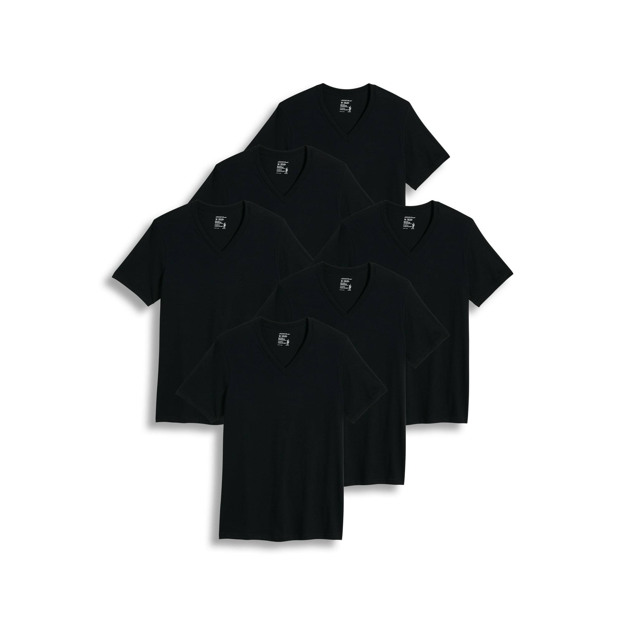 Click here for Jockey Mens Big & Tall Classic V-Neck Undershirt -... prices