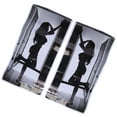BIBABLYKE Hot Lady Car Pillar Decals Easy to Apply Vehicle Sticker ...