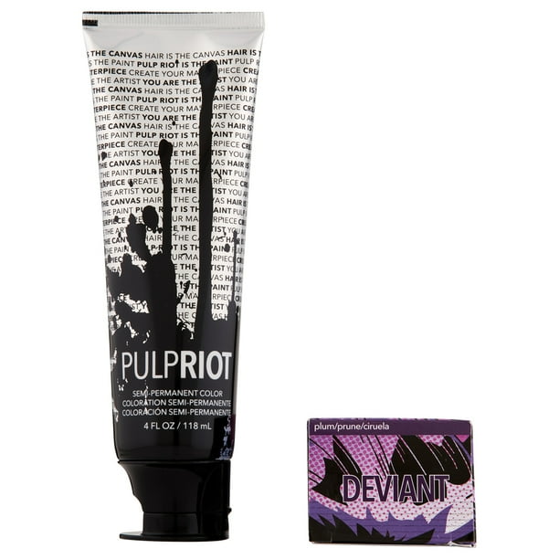 Pulp Riot Semi-Permanent Haircolor 4 oz Deviant - Walmart.com