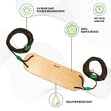 Swurfer Sway Premium Coated Maple Wood Outdoor Swing with Strong ...