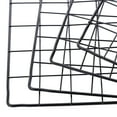 HomGarden, Wire Grid Storage Shelves, Black, 12-Cube Modular Bookcase ...