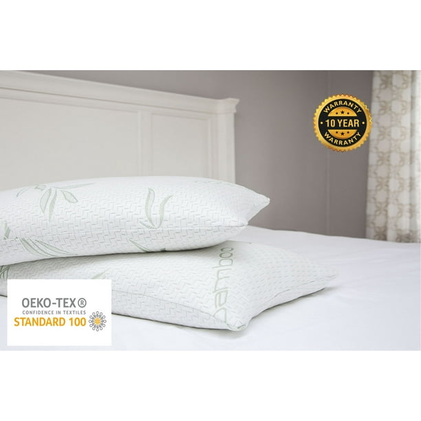Comfylife Queen Size Memory Foam, Extra Soft,Antibacterial Bamboo Bed ...