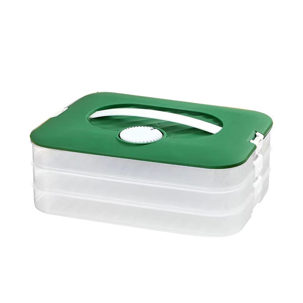 KYAIGUO Food Storage Containers with Lids 4-Layer Refrigerator ...