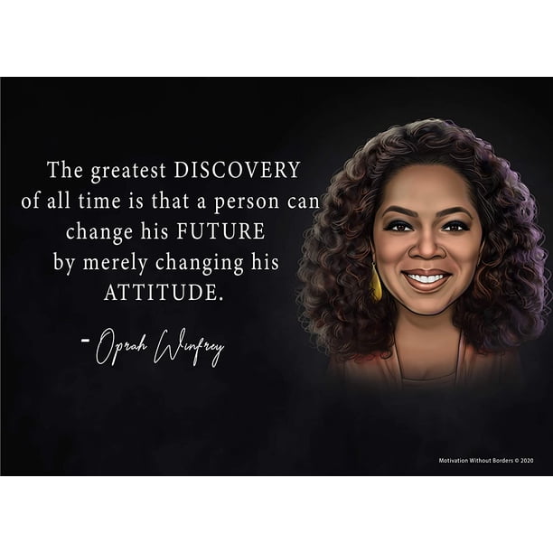 Black History Month Poster | Oprah Winfrey | 13" x 18" Non-Laminated ...