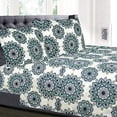 Sweet Home Collection 1800 Thread Count Green, Blue, Off-White, Multi ...
