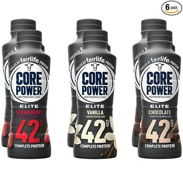 Core Power Elite High Protein Shake with 42g Protein by fairlife Milk ...