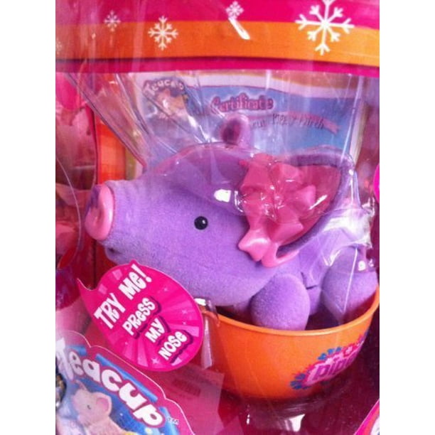 Juego básico para mascotas Teacup Piggies Piper (púrpura) Teacup ...