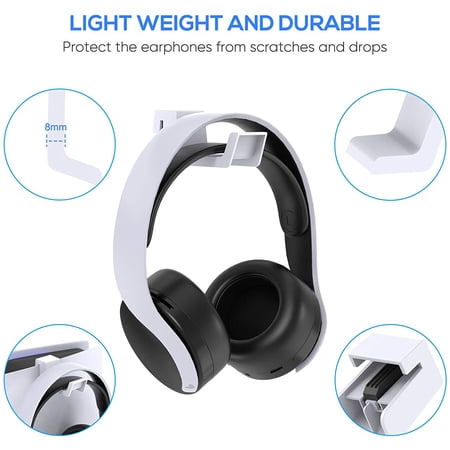 Headphone Stand for PS5 Console, Gaming Headset Hanger Holder Headphone ...