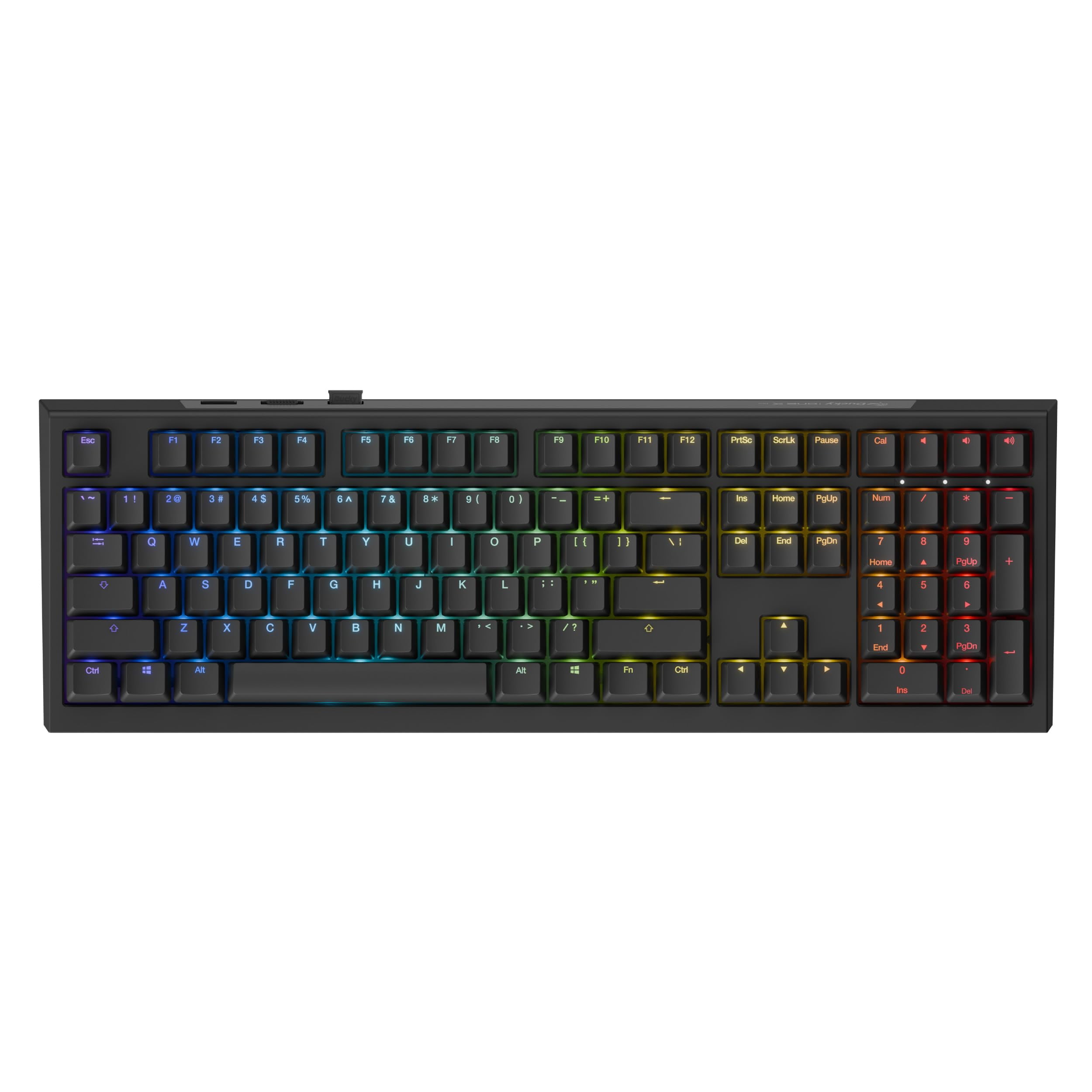 Ducky One X Wireless Inductive Keyboard: Tri-Mode, Rapid Trigger ...