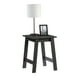 Mainstays Small Square Wood Side Table, Black Finish - Walmart.com