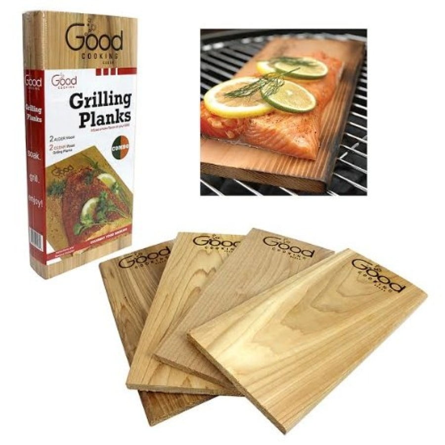 Good Cooking Grilling Planks - Outdoor Barbeque Smoking Grill Planks ...