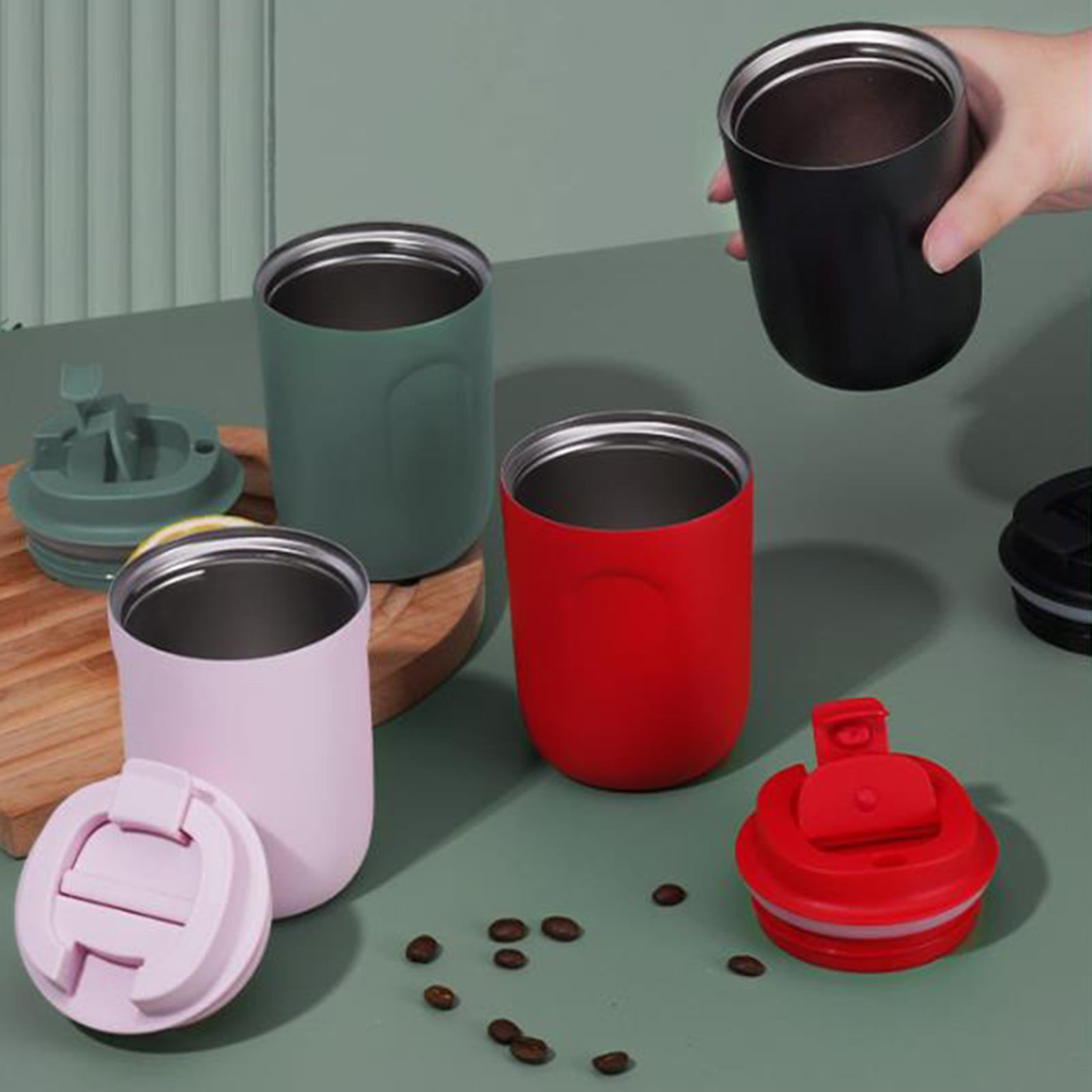 Click here for Uklsqma Mini Stainless Steel Coffee Cup Portable I... prices