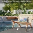Chaise Lounge Headrest Pillow 1 Pack, Blue Hydrangea Waterproof Chair ...