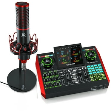 Vivitar Audio Mixer, Multiple Sound Pads & Effects for Vlogging, Black ...