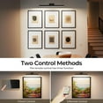 Afyuol Wireless LED Picture Light 60cm Rechargeable Dimmable Wall Lamp ...