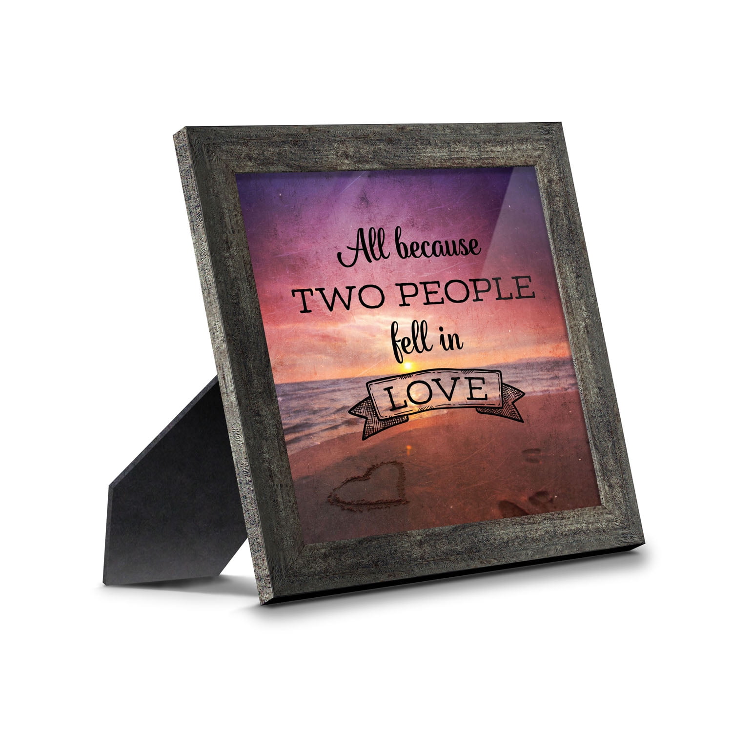 All Because Two People Fell in Love, Picture Frame for Couples and ...