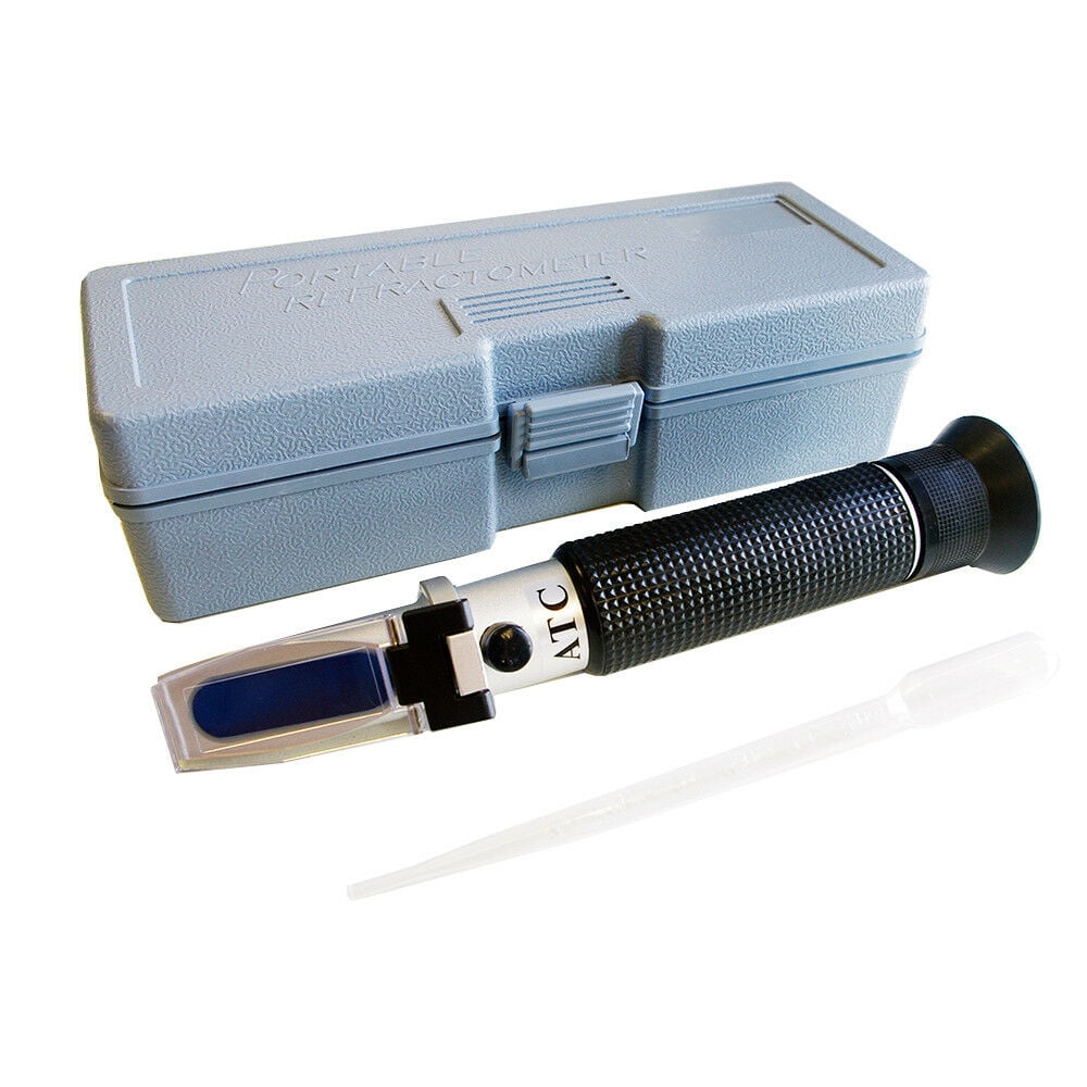 Salinity Refractometer Meter Water Reader Marine 0~10% Salt Aquarium ...