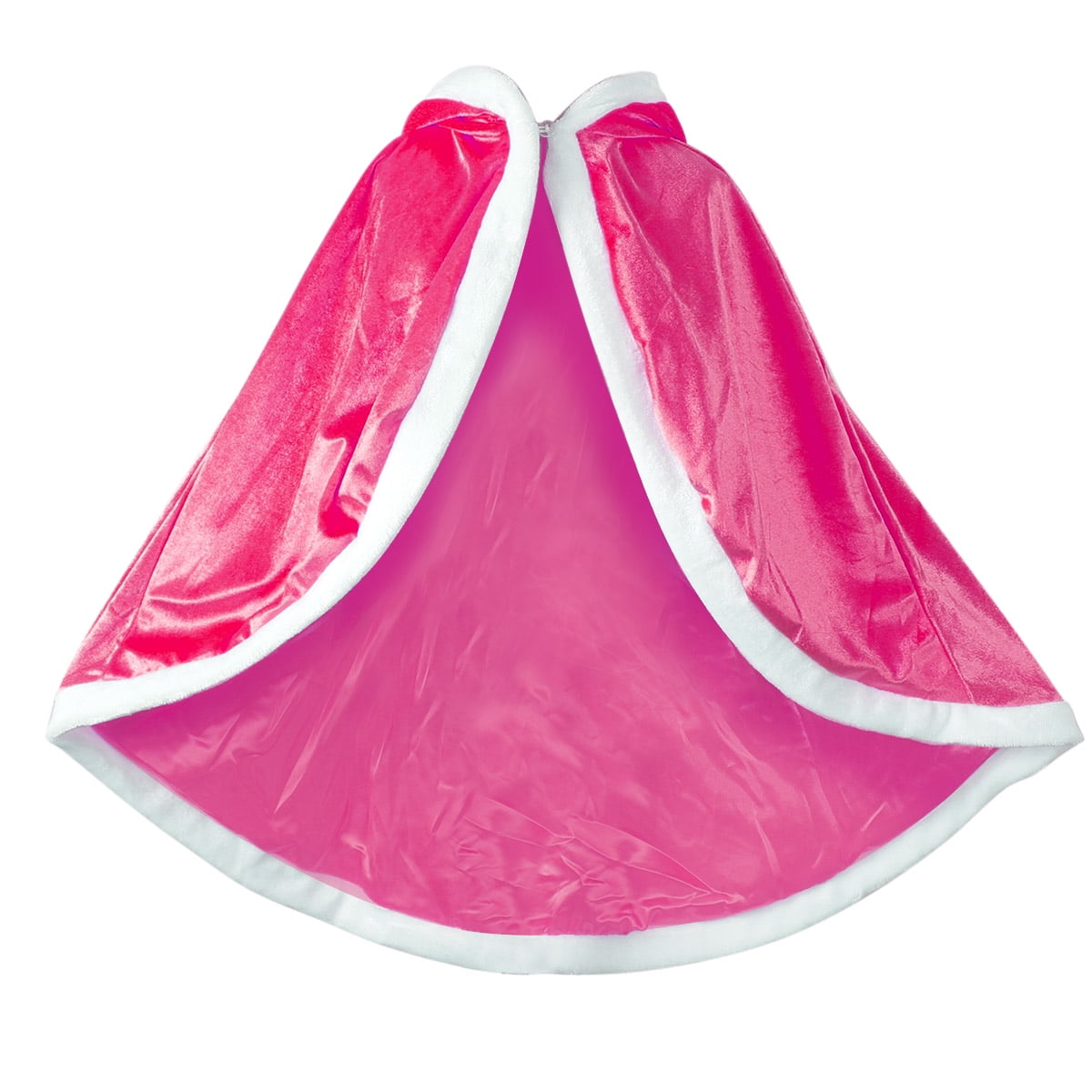 HAWEE Girls Princess Cloaks Cape Fur Princess Deluxe Hooded Cape Soft ...