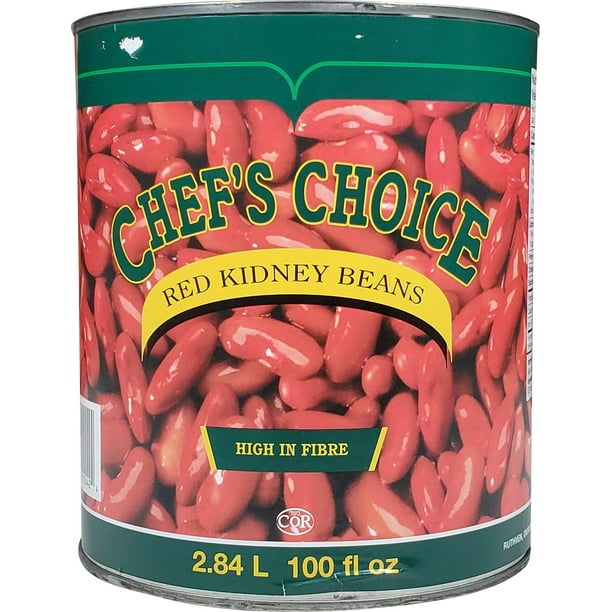 Chefs Choice Red Kidney Beans, 100 OZ - Walmart.ca