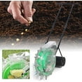 DENEST Hand-Push Roller Seeding Fertilizer Applicator Seeder Corn ...