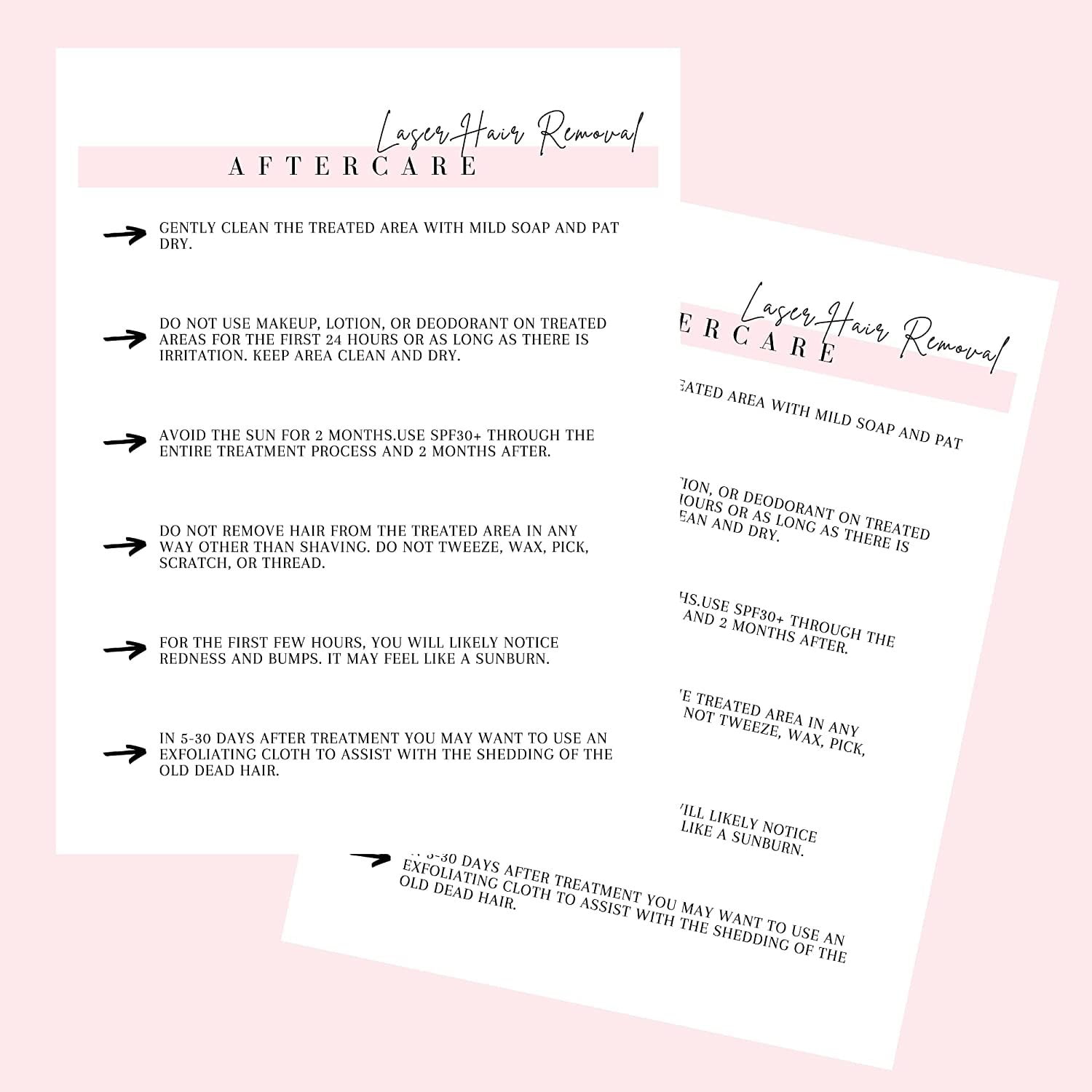 Esthetician Forms Mesotherapy Forms Bundle - 75-Pack Client Intake ...