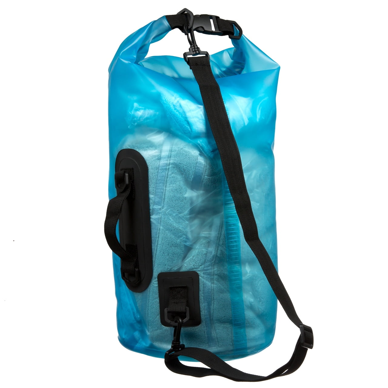 Buy 10L Black - Premium Waterproof Dry Bag by SandShark - Transparent ...