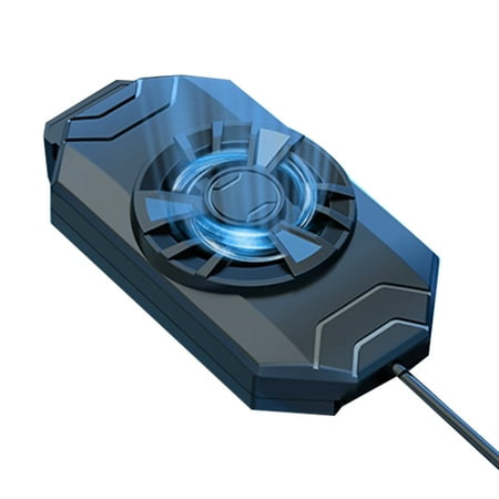 Dalazy USB Powered Mobile Phone Heat Dissipation Cooling Fan Back Clip ...
