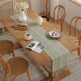 AUQ 2026 New Table Runner Breathable Fiber Surface Table Runners 72 ...