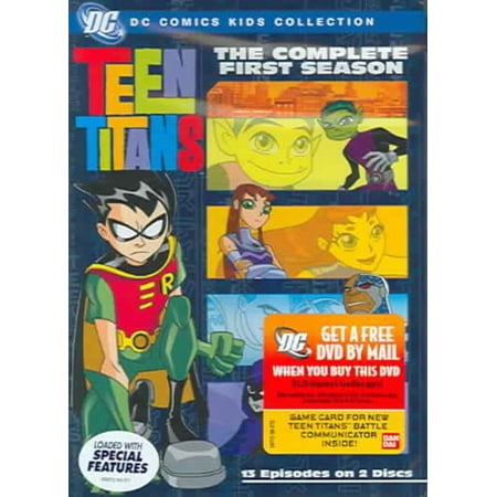 STUDIO DISTRIBUTION SERVI TEEN TITANS-COMPLETE 1ST SEASON (DVD/P&S-1.33 ...