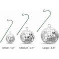 3 Sizes Disco Ball Garden Stake Set, Mini Mirror Ball Plant Hanger with ...