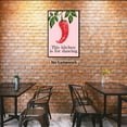 AXXPosters Retro Food Wall Art Chilli Disco Ball Artwork Aesthetic ...