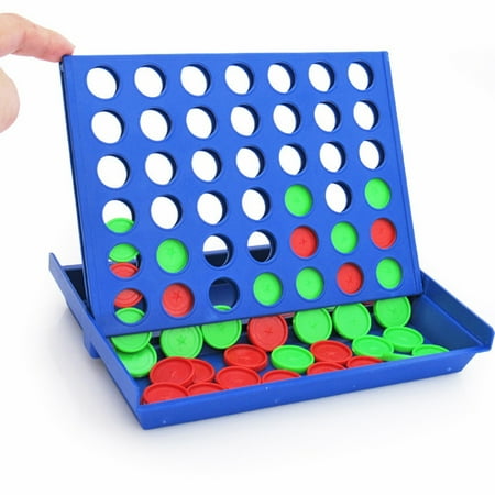 Connect 4 in a Row Game Classic Board Recreational Puzzle Board Games ...