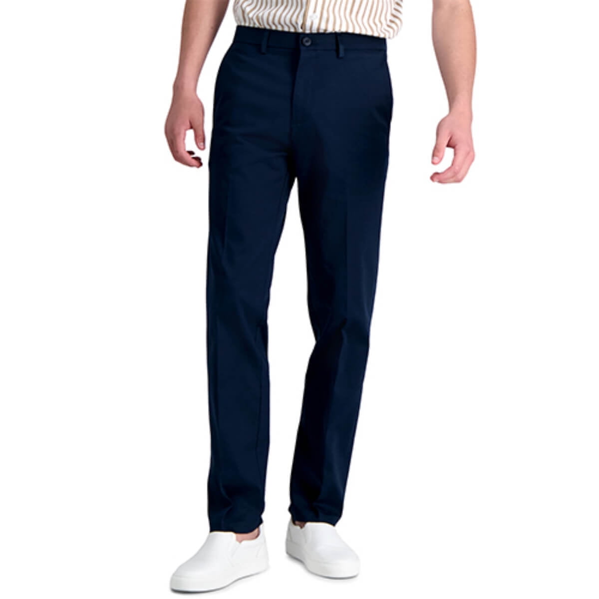 Click here for Haggar Mens Iron Free Premium Khaki Straight-Fit F... prices